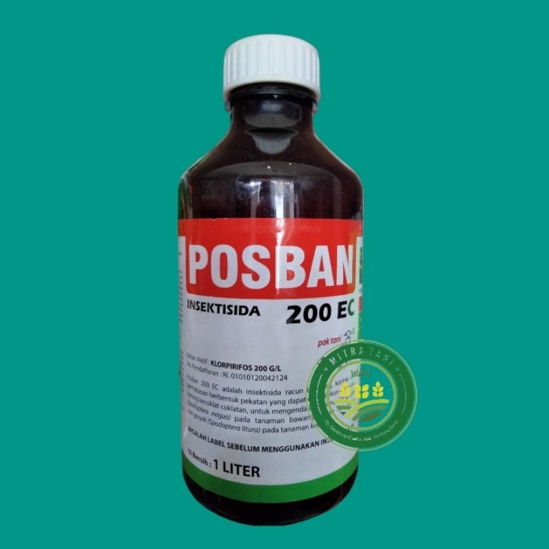 Jual INSEKTISIDA POSBAN 200 EC KEMASAN 1 LITER | Shopee Indonesia