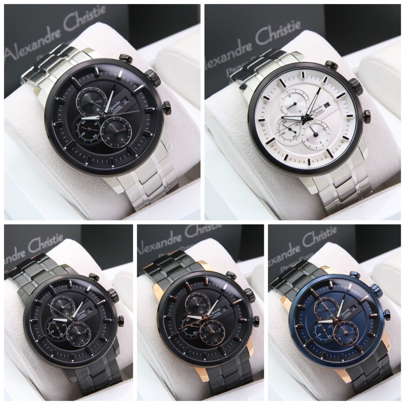 Jual JAM TANGAN PRIA ALEXANDRE CHRISTIE AC 6323 MC / AC 6323 / 6323 ...