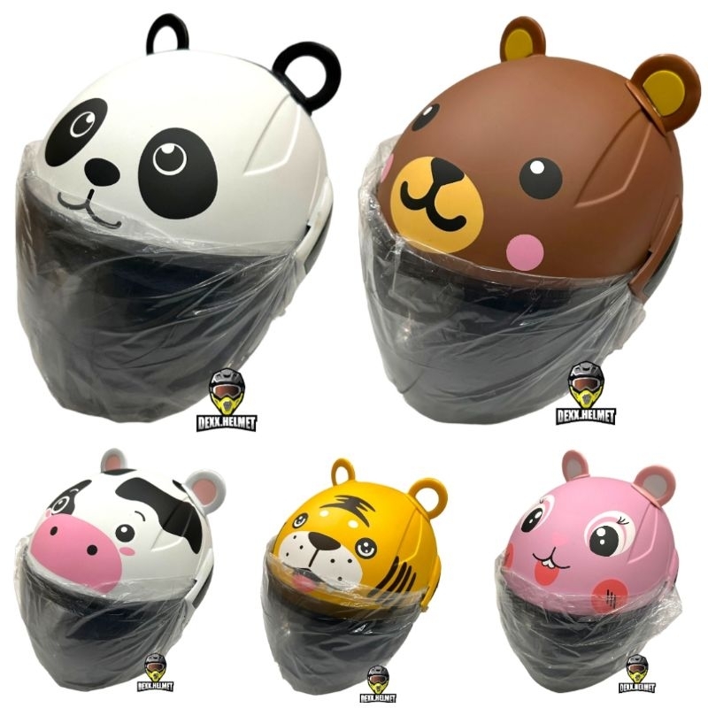 Jual HELM ANAK SNI USIA 3 4 5 6 7 8 TAHUN KARAKTER KUPING LUCU | Shopee ...