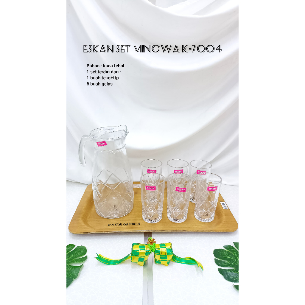 Jual ESKAN SET MINOWA K-7004 | Shopee Indonesia