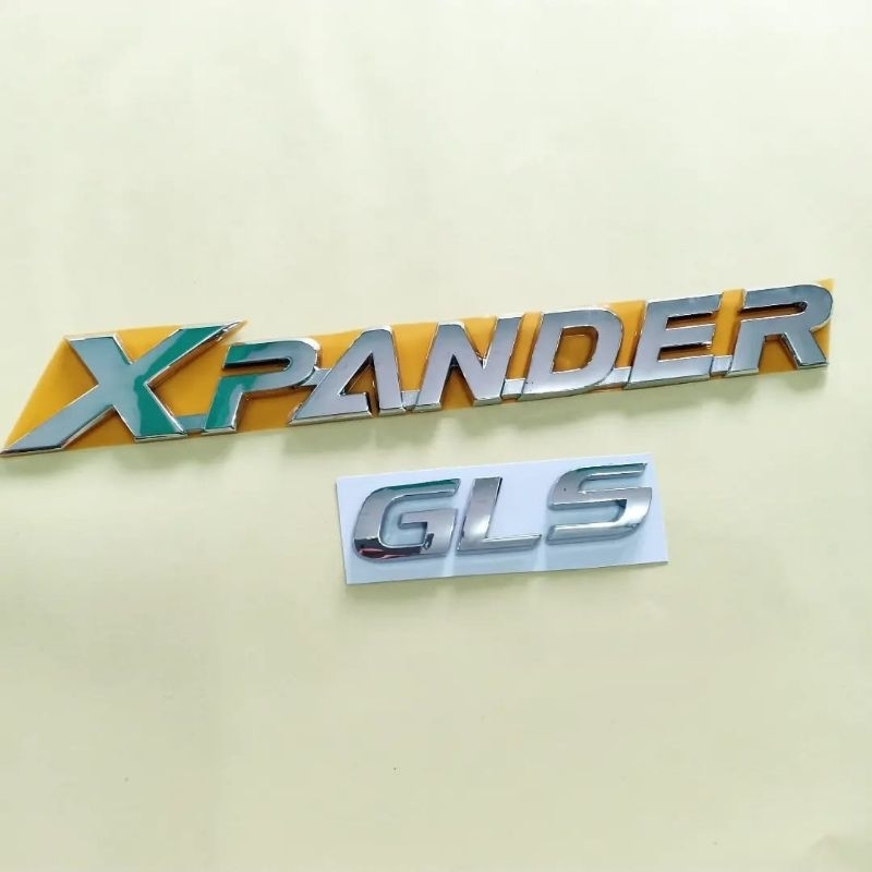 Jual Emblem logo mitsubishi xpander gls ukuran original bagasi xpander ...