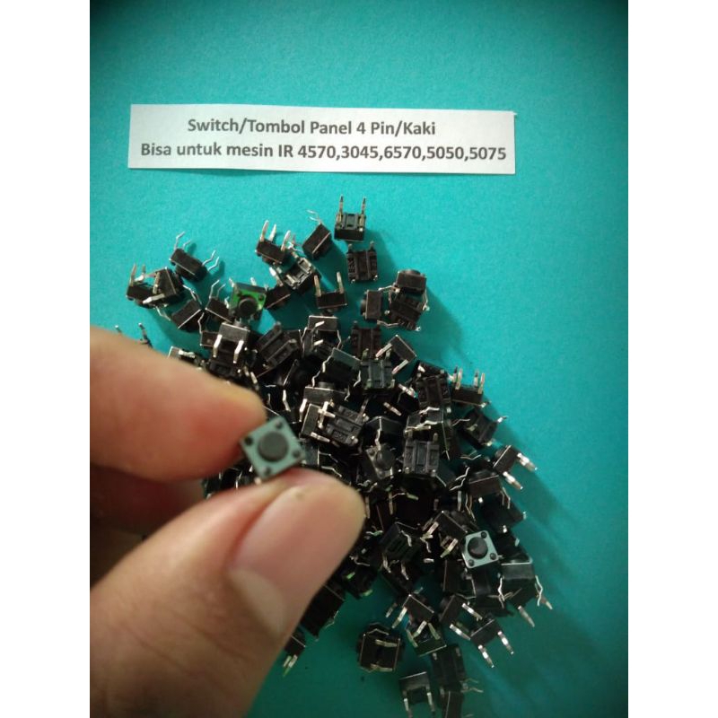 Jual Switch tombol panel mesin Fotocopy 4 pin/kaki | Shopee Indonesia