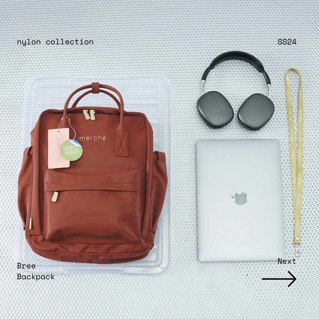 Jual Merche Tas Wanita Backpack Bree | Shopee Indonesia