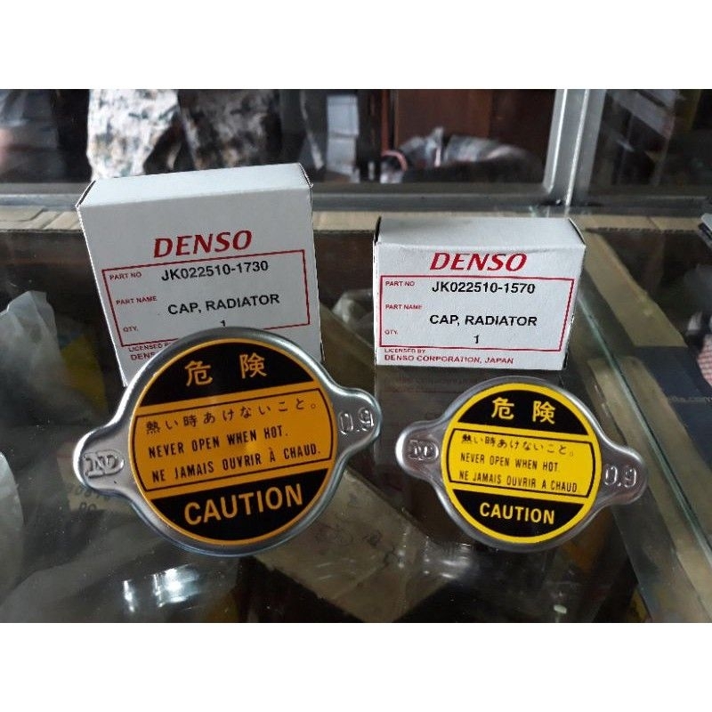Jual Tutup Cap Radiator Besar / Kecil Merk Denso (Harga Per 1Kotak ...