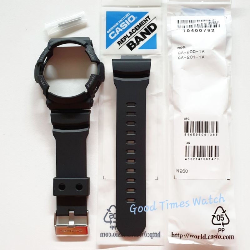 Jual PAKET BEZEL STRAP G-SHOCK GA-200-1A GA 200 FIT GA 201 CASIO ...