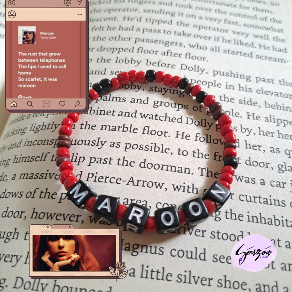 Jual Taylor Swift Inspired Friendship Bracelet - Gelang Beads The Eras ...
