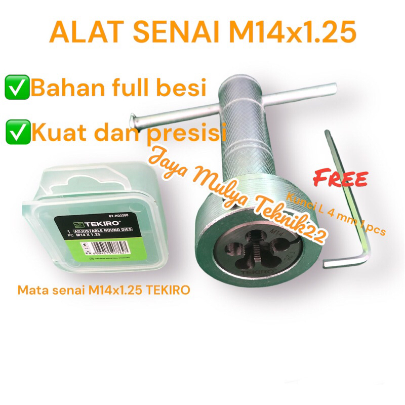 Jual Alat senai kruk as M14x1.25 / TEKIRO mata snai m14x1.25 / Mata ...