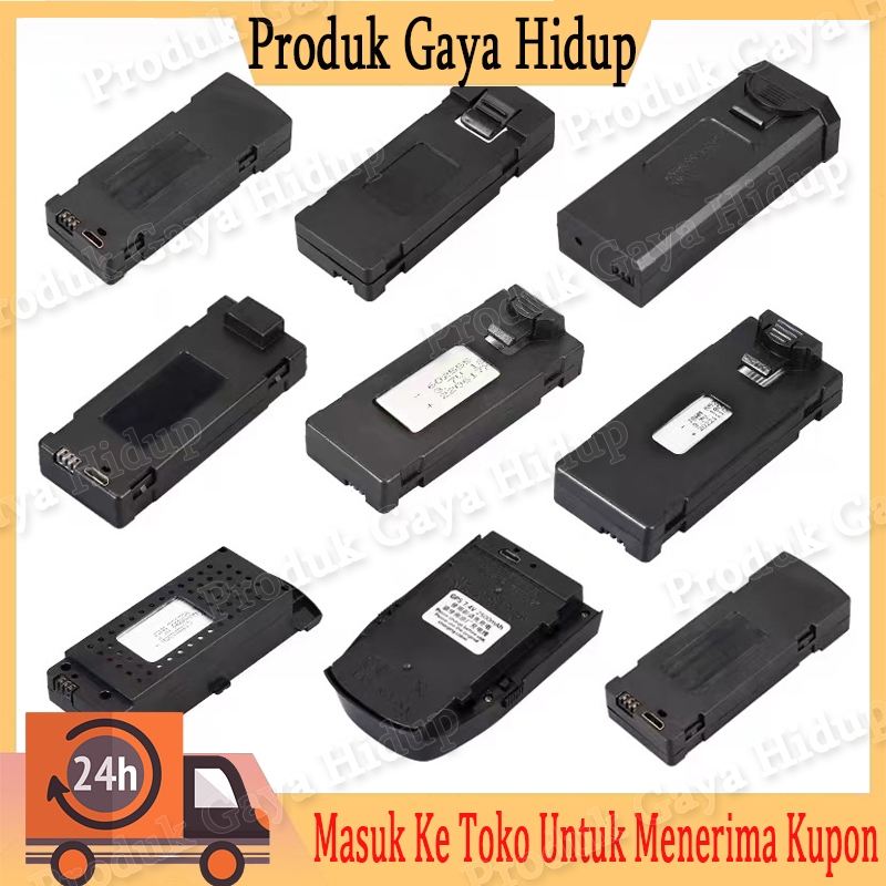 Jual Baterai Drone 3 7v Kapasitas Besar E68 E88 E99 P8 P9 Ky202 Uav