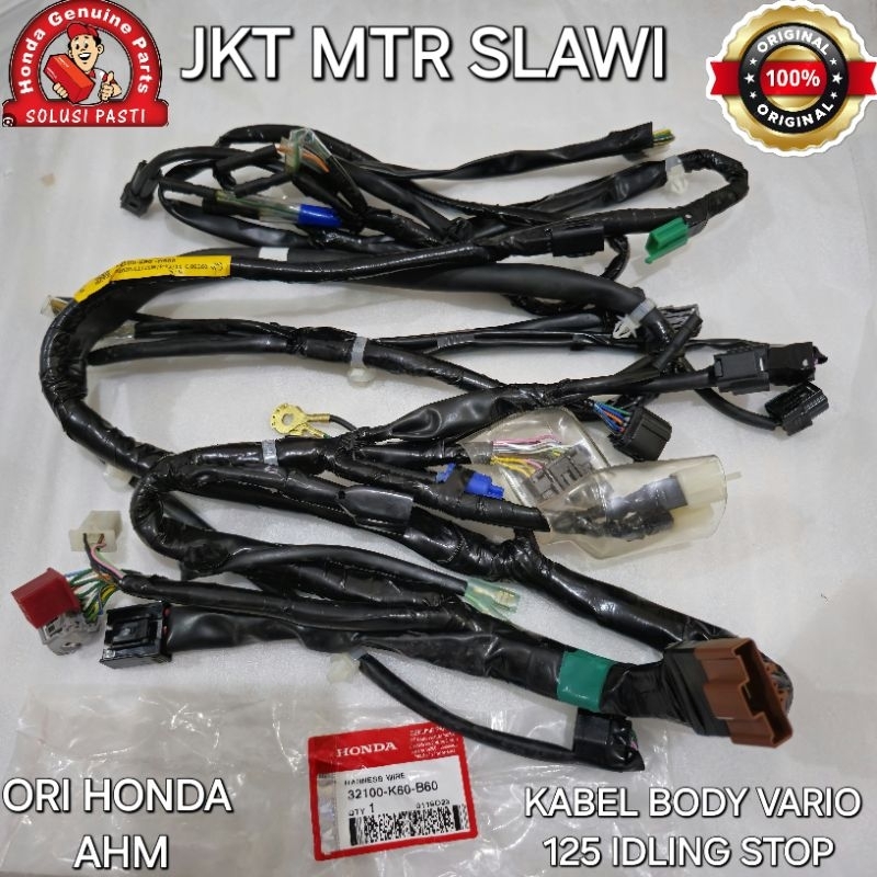 Jual 32100-K60-B60 Kabel Body Harness Wire Honda Vario 125 eSP K60R ...