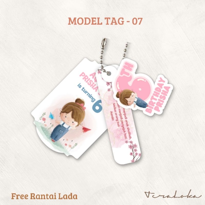 Jual Hang Tag Birthday Kartu Ucapan Ulang Tahun 1 Set | Shopee Indonesia