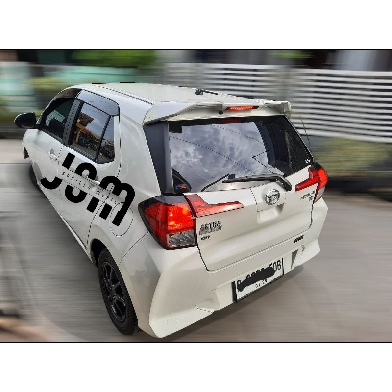 Jual Spoiler Ayla 2023 2024 dengan Lampu LED (PNP) Bahan Plastik ABS ...