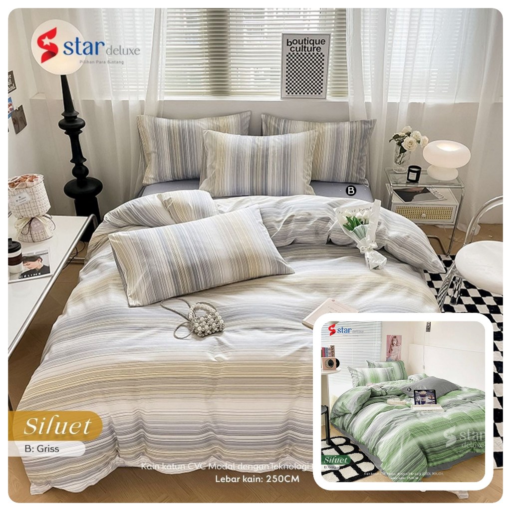 Jual Sprei STAR Siluet | Shopee Indonesia