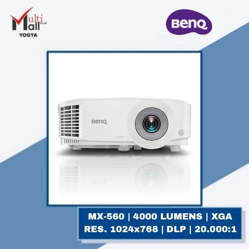 Jual PROJECTOR BENQ MX-560 4000 LUMENS XGA DLP SMARTECO SPEAKER ...