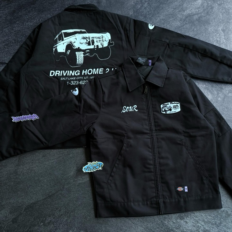 Jual OFFICIAL MERCH OLIVIA RODRIGO X DICKIES - DRIVE HOME JACKET ...