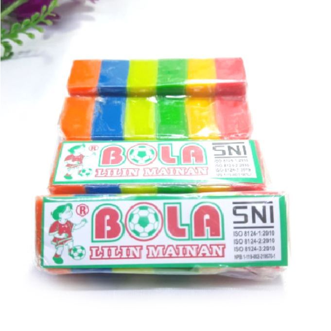 Jual MAINAN LILIN KECIL SNI isi 6 / Mainan Plastisin / Mainan Edukasi ...