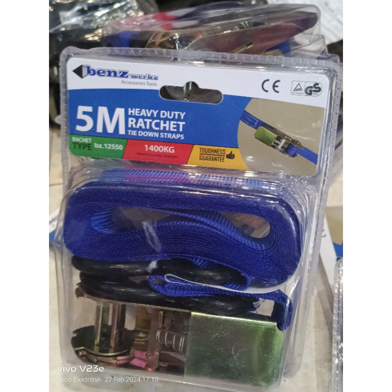 Jual track bel trek bel tali kretek 1 inch 5merer Bell | Shopee Indonesia