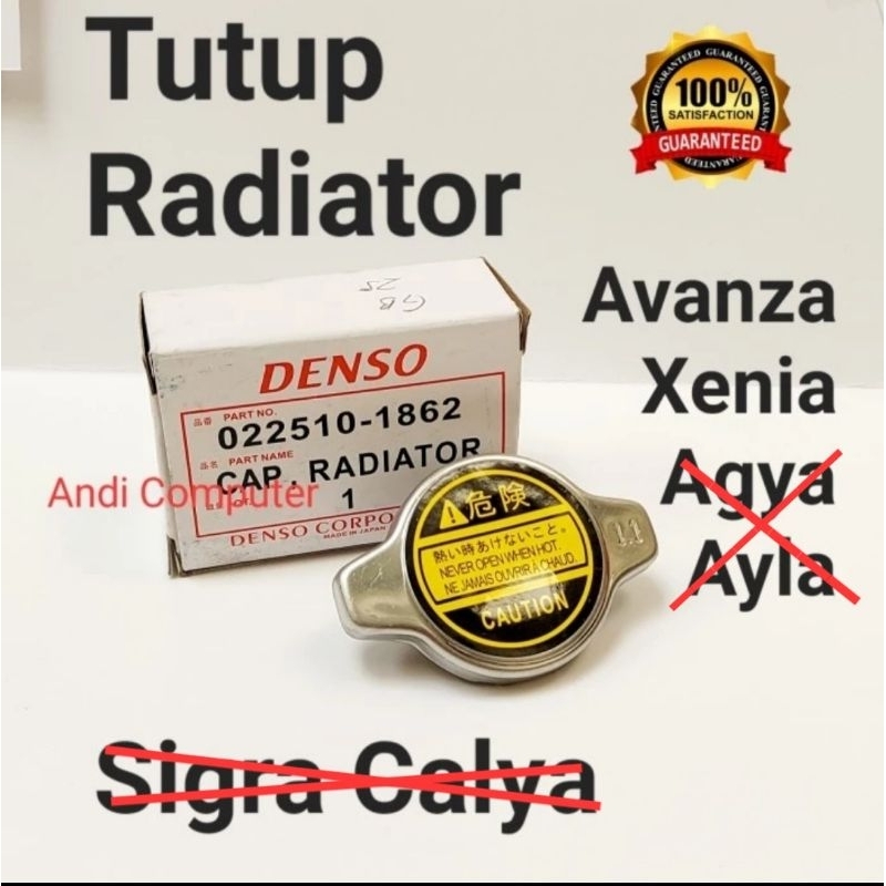 Jual Tutup Radiator SIRION Luxio Grand Max Avanza Xenia | Shopee Indonesia