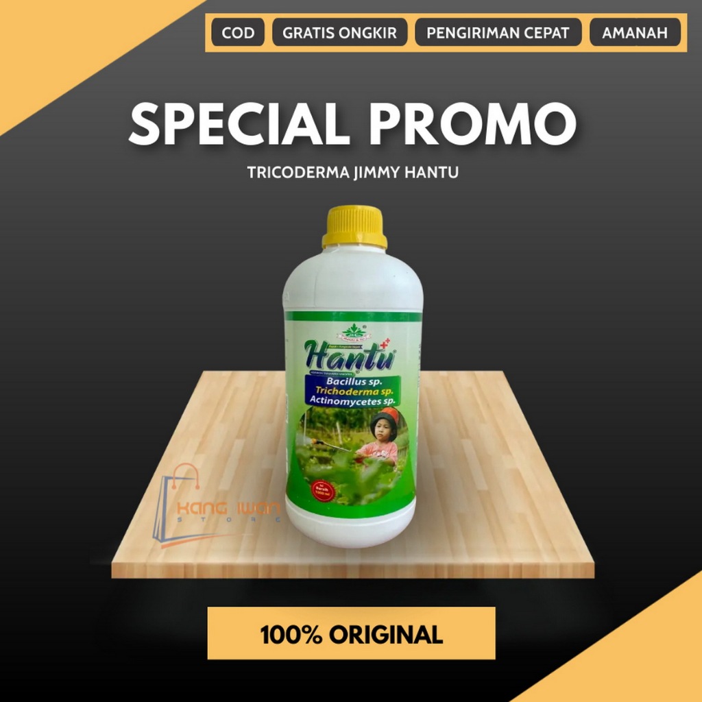 Jual Pupuk Organik Trichoderma JIMMY HANTU Stimulator Pertumbuhan ...