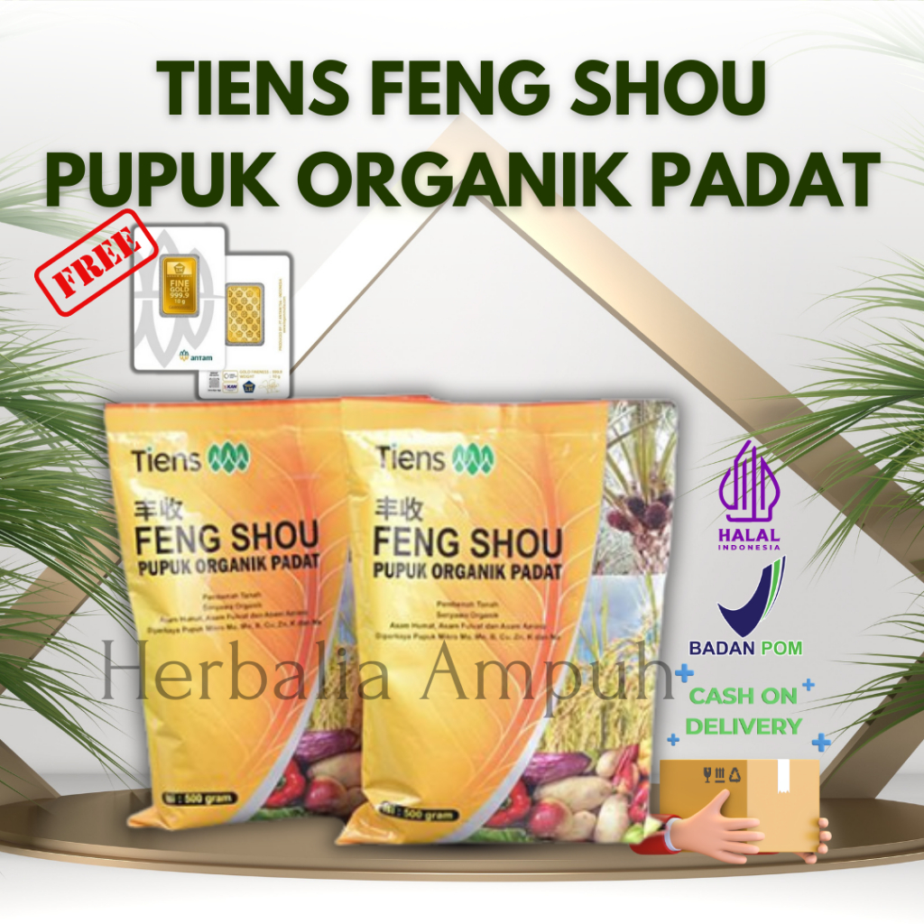 Jual PUPUK HAYATI ORGANIK | PUPUK PADAT TIENS FENG SHOU | Shopee Indonesia