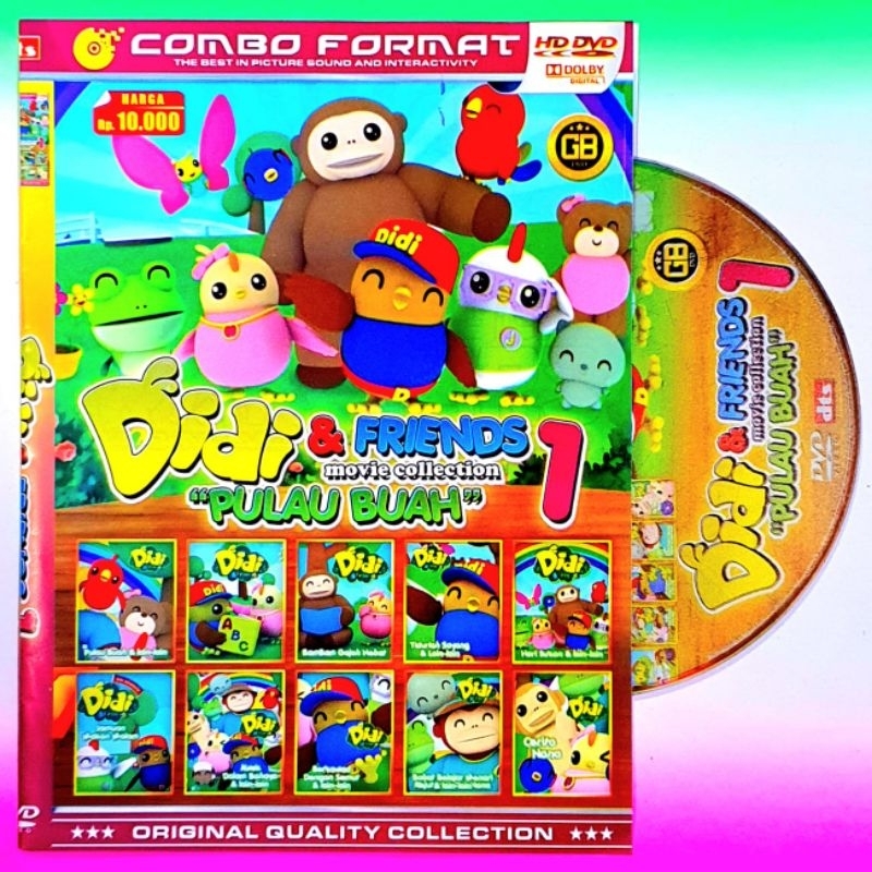 Jual Kaset DVD Film Collection Kartun - Film Collection kartun Didi ...