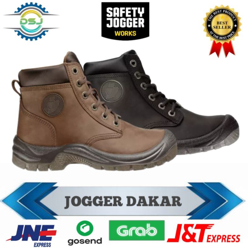 Jual Sepatu Safety Jogger Dakar S3 / Sepatu Safety Kerja Proyek Jogger ...