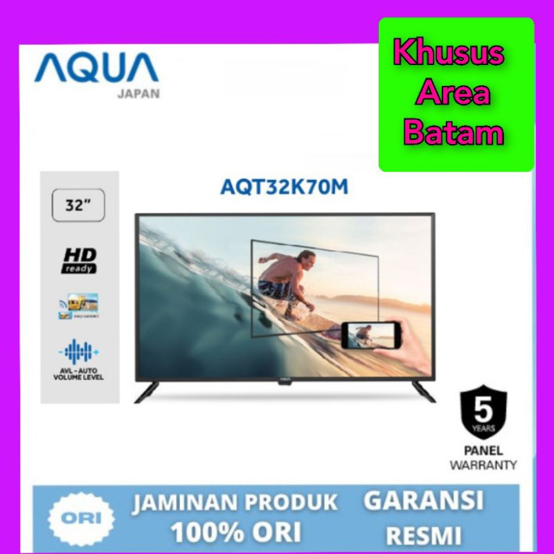 Jual DIGITAL TV LED 32"inch AQUA AQT32K70M GARANSI RESMI(KHUSUS BATAM ...
