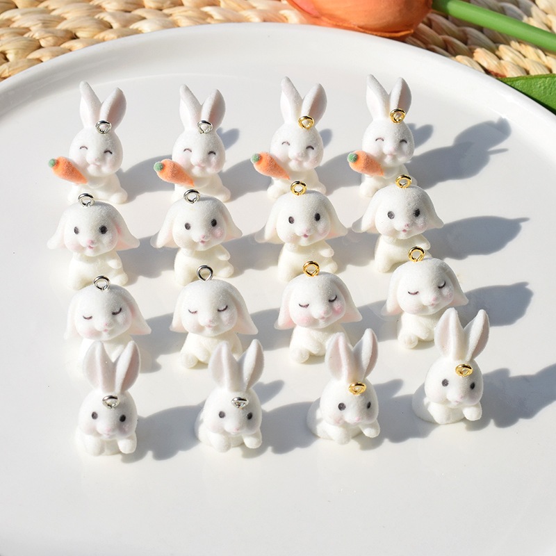 Jual 1 pcs Charm Resin Beludru Beledu Velvet - KELINCI | Shopee Indonesia