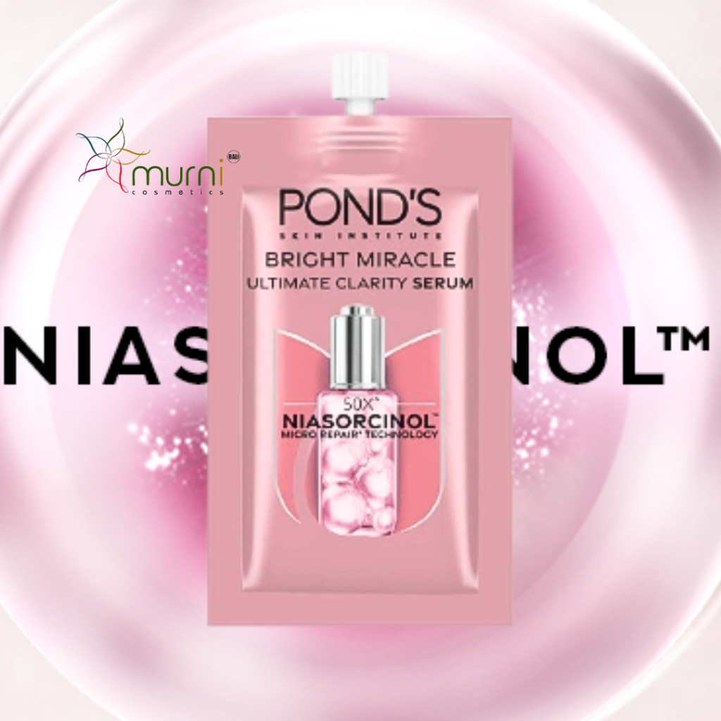 Jual POND'S BRIGHT MIRACLE ULTIMATE CLARITY SERUM 50X NIASORCINOL 7.5G ...