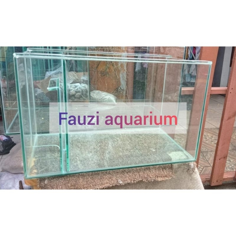 Jual AQUARIUM 50X30X30 FILTER SAMPING | Shopee Indonesia
