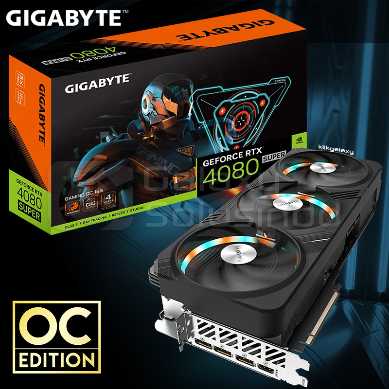 Jual GIGABYTE GeForce RTX 4080 SUPER Gaming 16GB OC GDDR6X - VGA ...