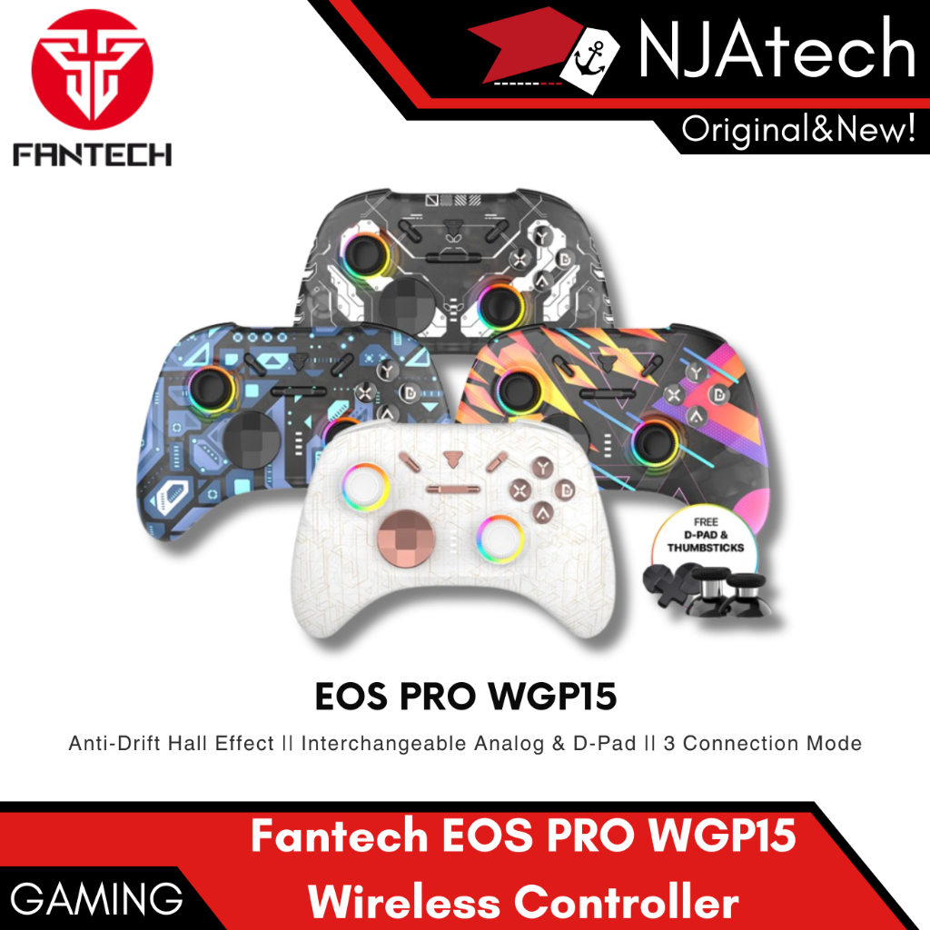 Jual Fantech EOS PRO WGP15 Wireless Bluetooth Gamepad Joystick PC ...