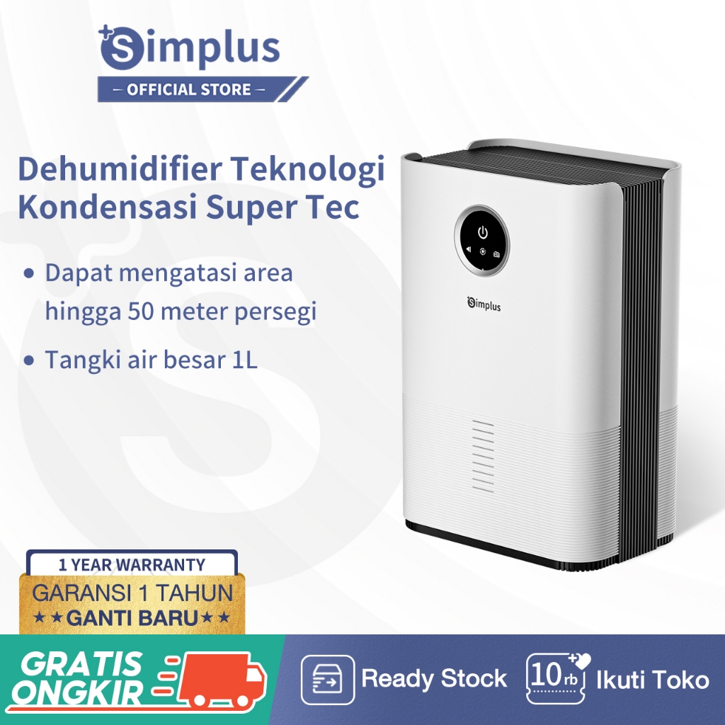 Jual Simplus Dehumidifier 1L Kecil Kantor Rumah Dehumidifikasi ...