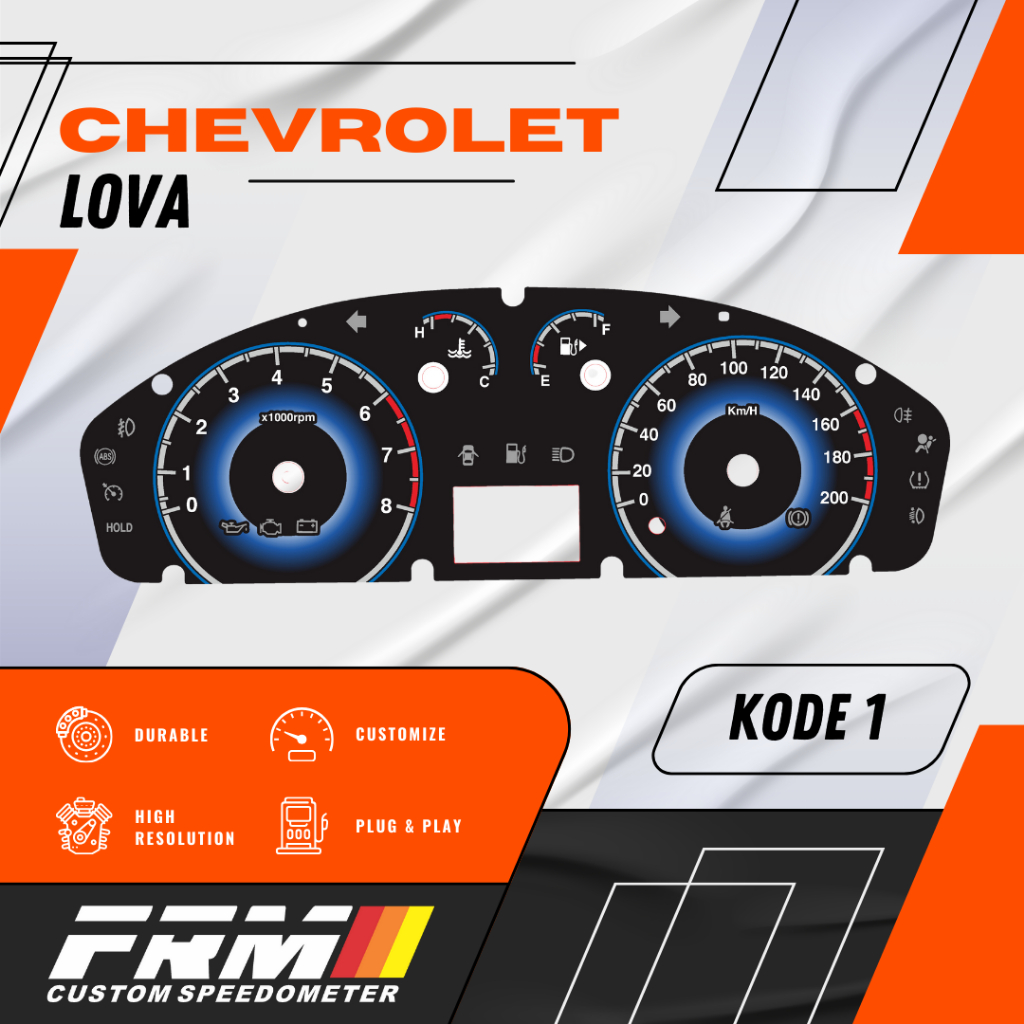 Jual Custom Panel Speedometer Chevrolet Lova Kalos | Shopee Indonesia