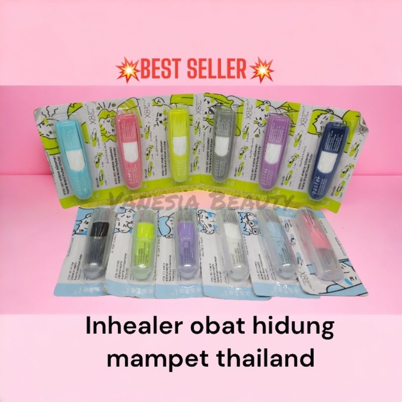 Jual Inhaler pastel penyejuk hidung ori thailand | Shopee Indonesia