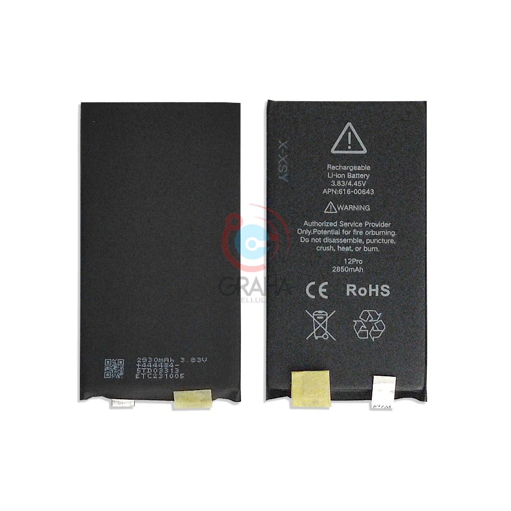 Jual BATERAI / BATTERY / BATRE IP 12 PRO REEHER CELL ONLY | Shopee ...