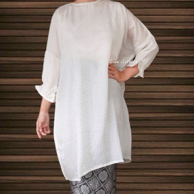 Jual BLOUSE TUNIK VISCOSE POLOS DAHLIA terbaru | Shopee Indonesia