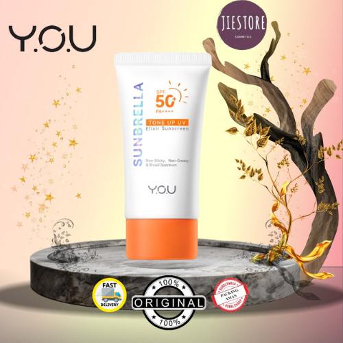 Jual YOU Sunscreen Tone Up UV ElixirSPF 50+/PA++++ | Shopee Indonesia