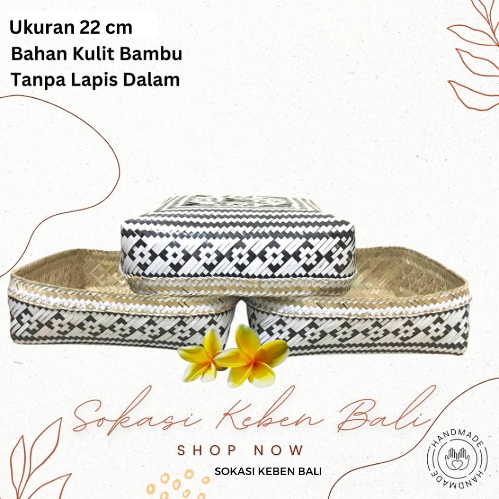 Jual Kepe Sodan Kulit Bambu| Besek| Keben| Sokasi | Shopee Indonesia