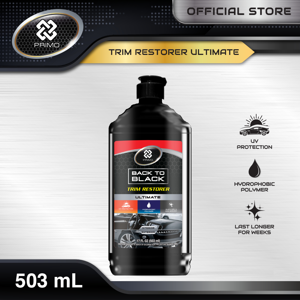 Jual PRIMO Back to Black Trim Restorer Dressing Plastik Karet | Shopee ...
