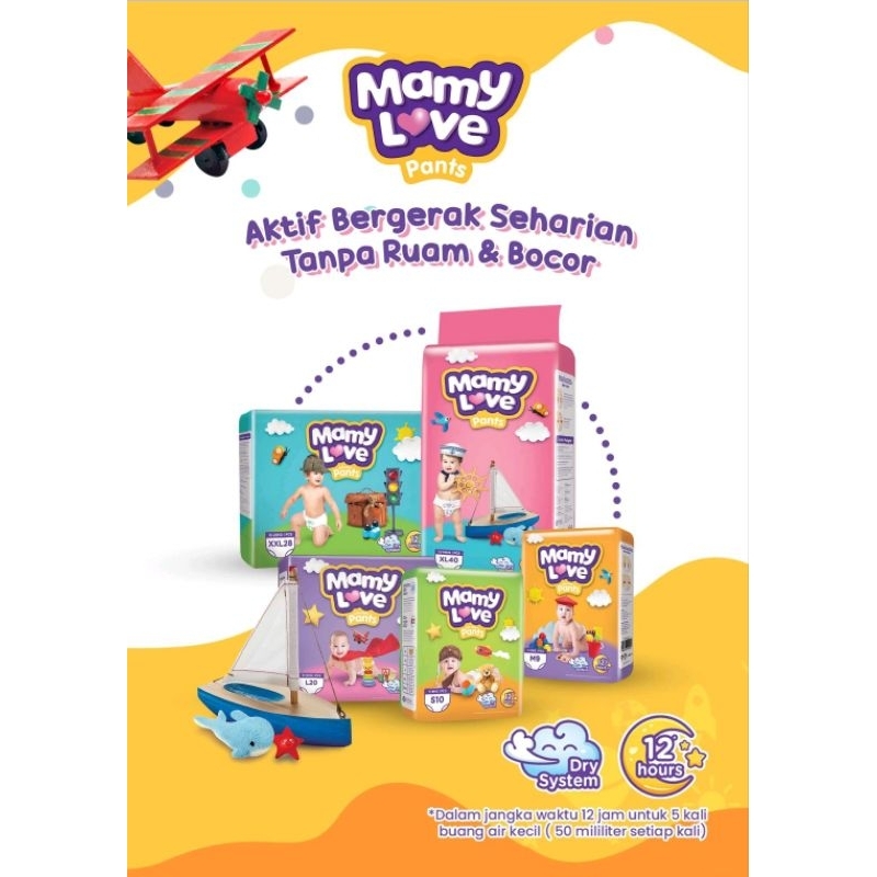 Jual POPOK MAMY LOVE PANTS TIPE CELANA ( S20 / M20 / L20 ) | Shopee ...