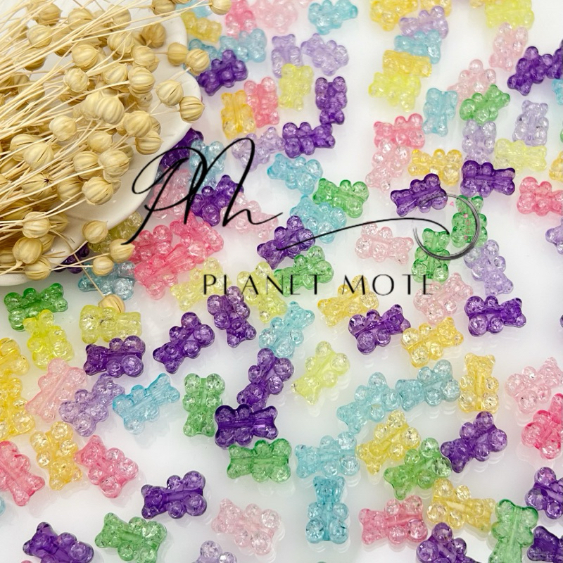 Jual Manik Crack Mote Retak Love Bear Candy Premium(15gr) | Shopee ...