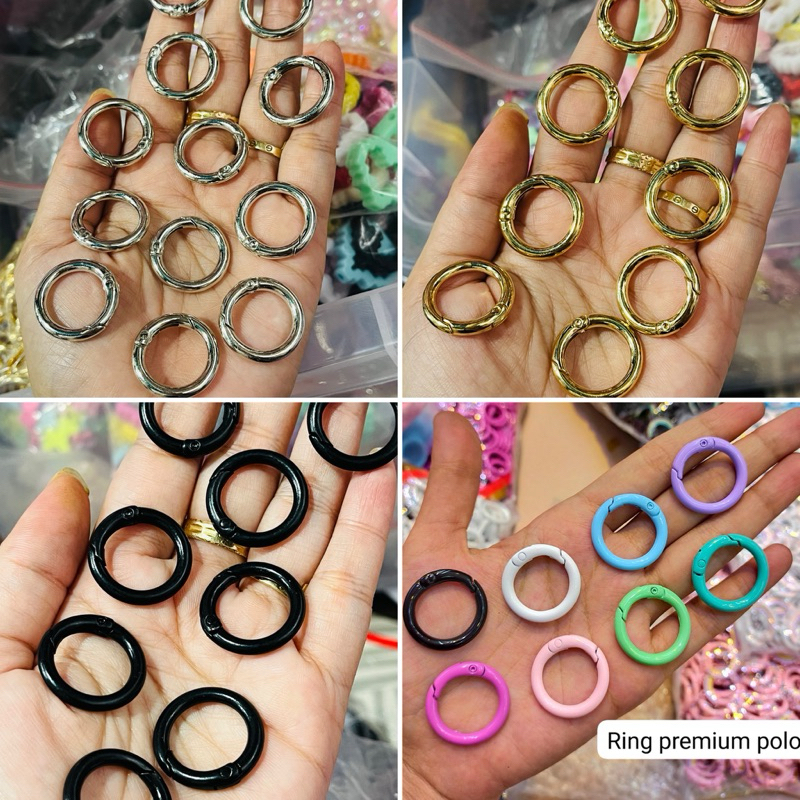 Jual Ring Besi Buka Tutup Warna-Warni Harga/10Pc | Shopee Indonesia