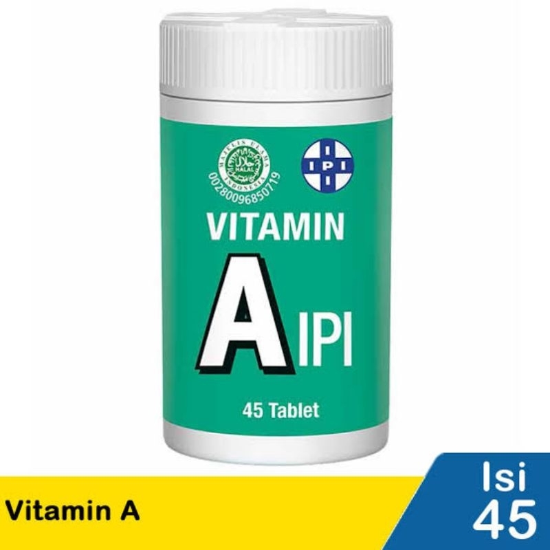 Jual IPI Vitamin A B C D3 1000iu Zinc Plus D3 K2 B12 B1 - Suplement ...