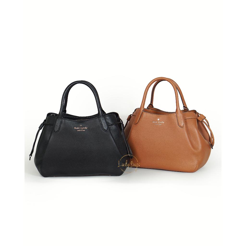 Jual KATE SPADE dumpling large satchel pebble leather (authentic ...