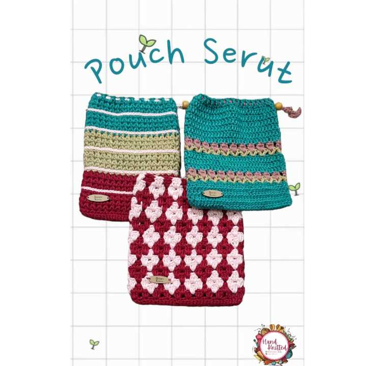 Jual Pouch Rajut/Pouch Makeup/Souvenir Pouch | Shopee Indonesia