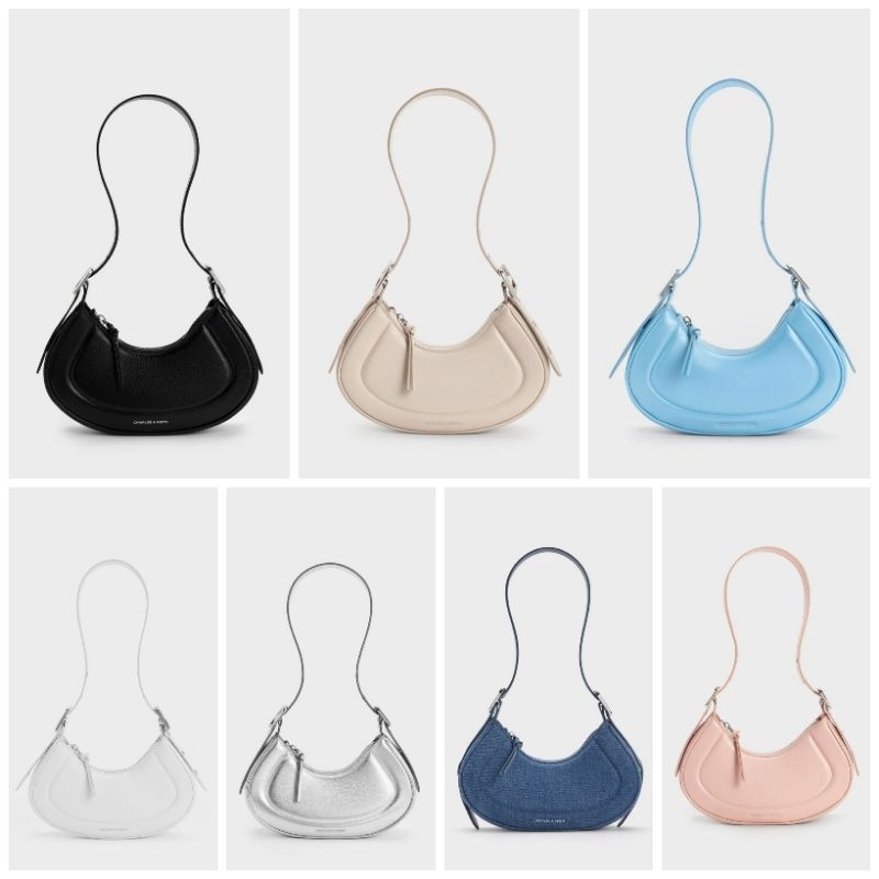 Jual TAS CnK PETRA CURVED SHOULDER BAG TAS HAN SO HEE | Shopee Indonesia