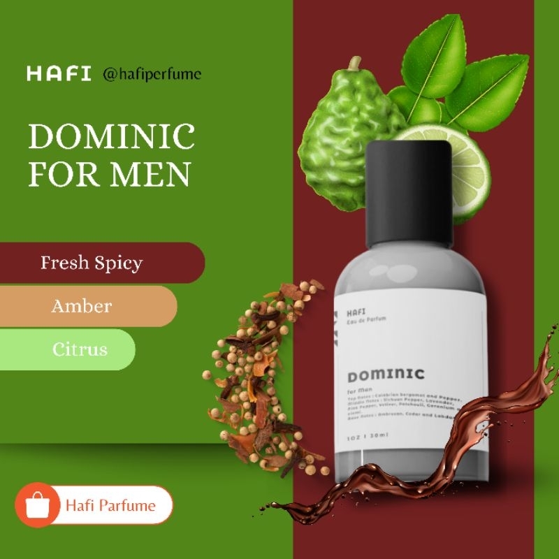 Jual Dominic Parfum by Hafi for Men EDP 30 ml | Shopee Indonesia