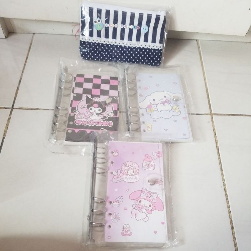Jual Binder Cinamorol, Kuromi, Melody (Link 45) | Shopee Indonesia