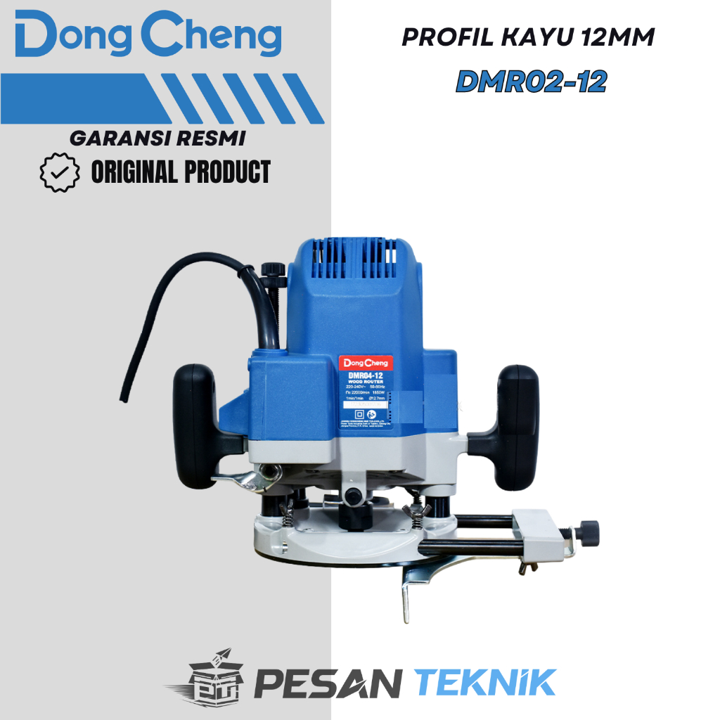 Jual Mesin profil kayu router DONGCHENG DMR02-12 ROUTER 12mm | Shopee ...