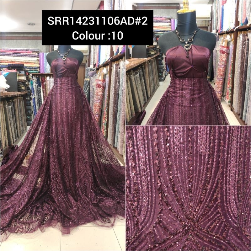 Jual kain Tile Sugar Candy Garis Promo Warna Bergundi No:10 | Shopee ...